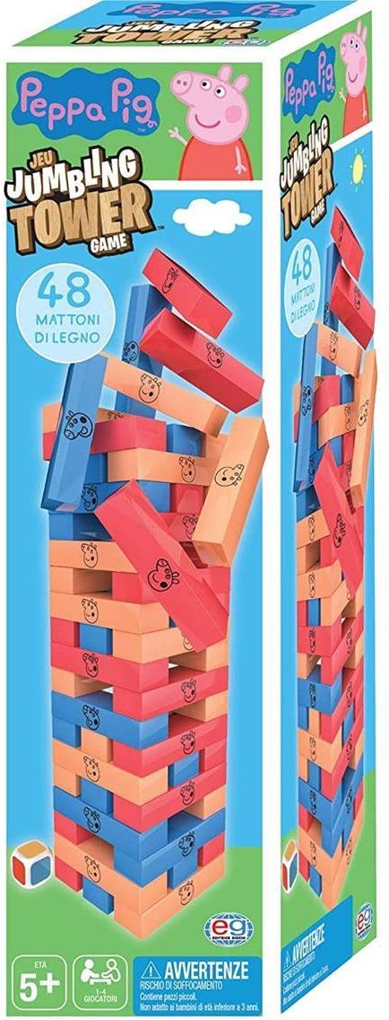 Spin Master Jenga Świnka Peppa - Gra dla dziecka - Ceny i opinie - Ceneo.pl