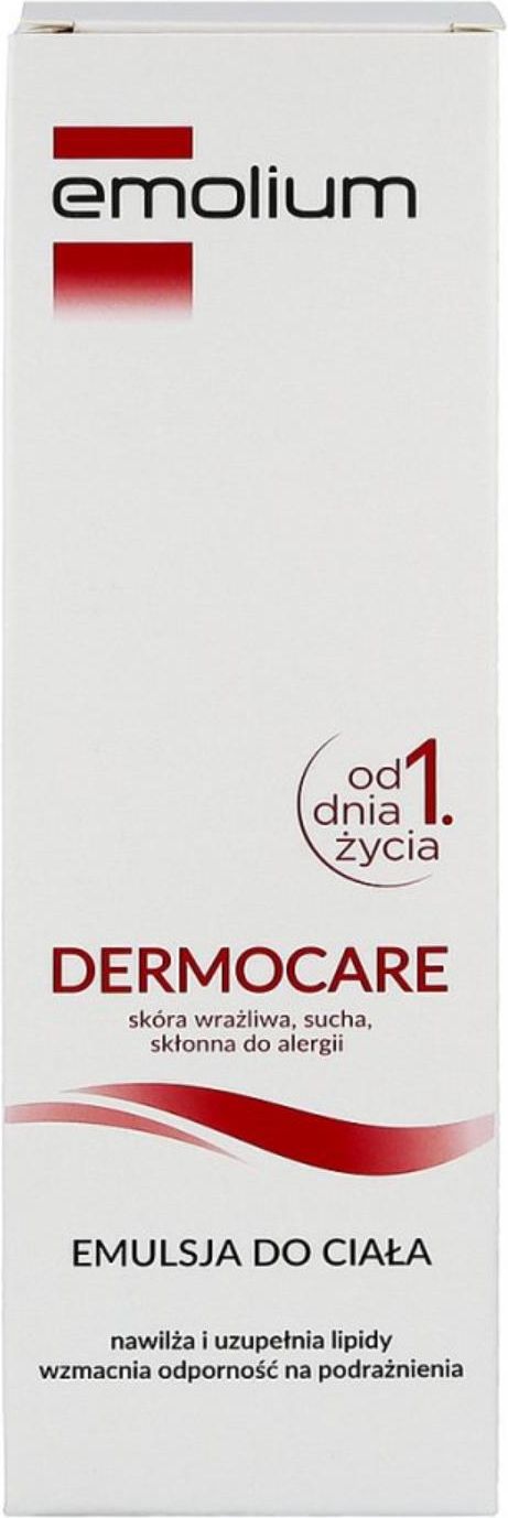 Dermokosmetyk Emolium Dermocare Emulsja Do Ciała 400ml - Opinie i ceny ...
