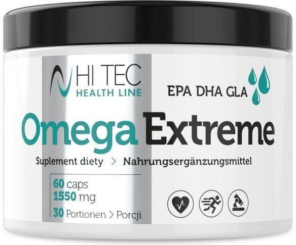 Hi Tec Health Line Omega Extreme 60 caps - Ceny i opinie - Ceneo.pl