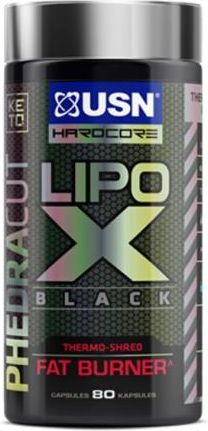 Usn Phedra Cut Lipo X Black 80Kaps. Reduktor tłuszczu - Ceny i opinie ...