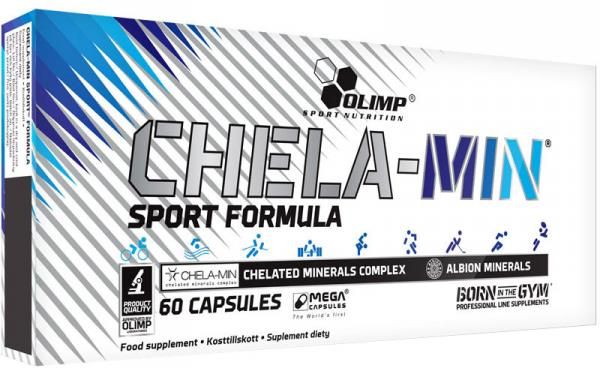 Chela Min Sport Formula Mega Caps 60 Tabletek - Ceny i opinie - Ceneo.pl