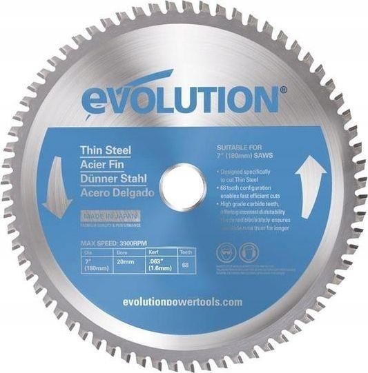 Tarcza tnąca Evolution EVOT180TCT68CS - Opinie i ceny na Ceneo.pl