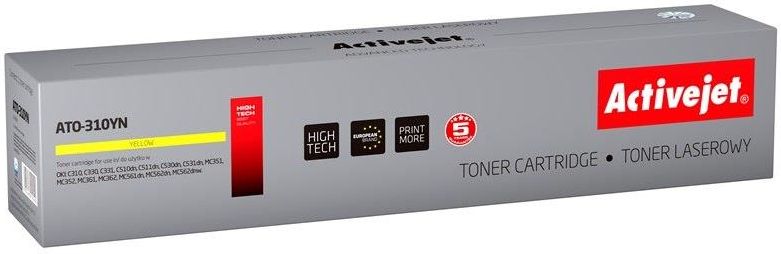 Activejet OKI 44469704 Żółty ATO-310YN - Opinie i ceny na Ceneo.pl