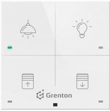 Grenton Touch Panel 4B Custom Icon Tf-Bus Biały (TPA404T025902983719403 ...