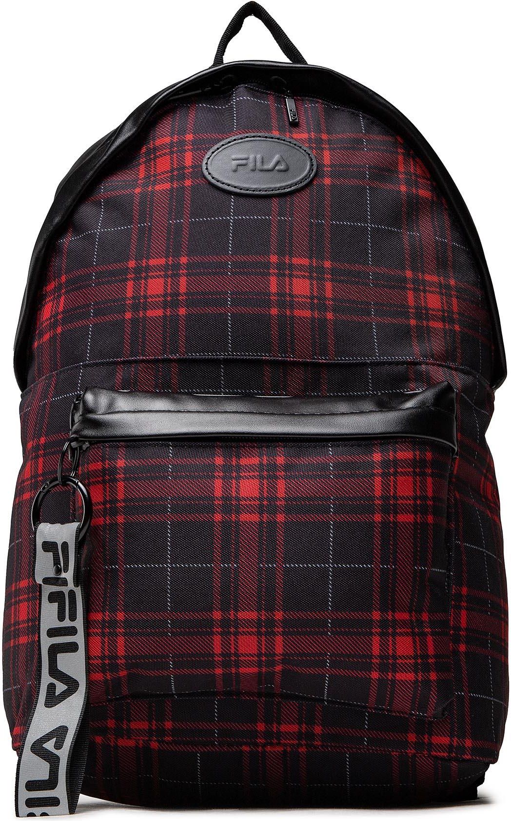 Plecak Fila Backpack S'Cool Two Check Aop 685232 True Red Allover A683 ...