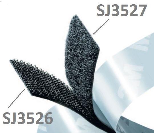 3M Hook & Loop Sj3526 Czarny Haczyki 50Mmx45,7M - Opinie i ceny na Ceneo.pl