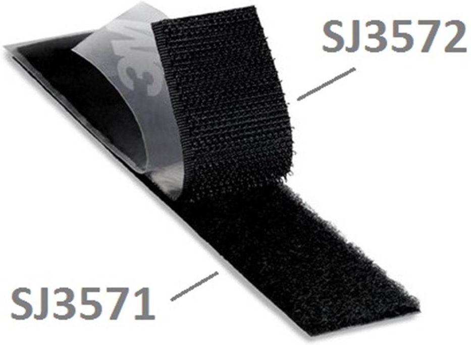 3M Hook & Loop Sj3571 Czarny Pętle 25Mmx45,7M - Opinie i ceny na Ceneo.pl