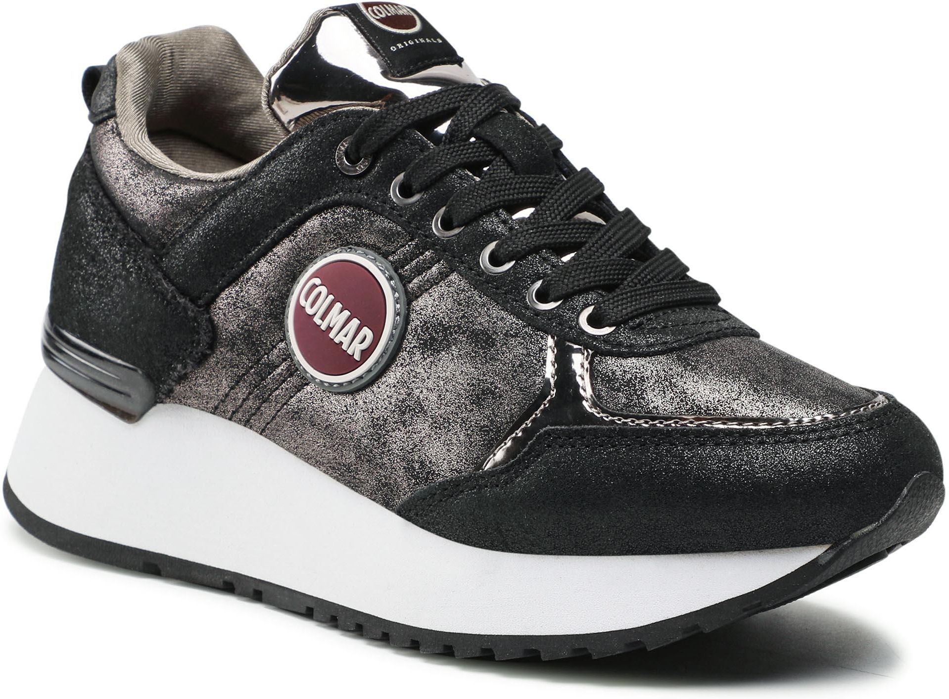 Sneakersy COLMAR - Travis Punk 100 Black - Ceny i opinie - Ceneo.pl