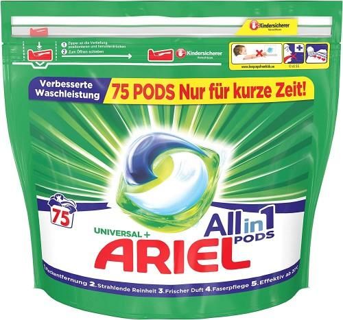 Procter & Gamble Ariel Universal+ All In 1kaps. Do Białego 75 - Opinie ...