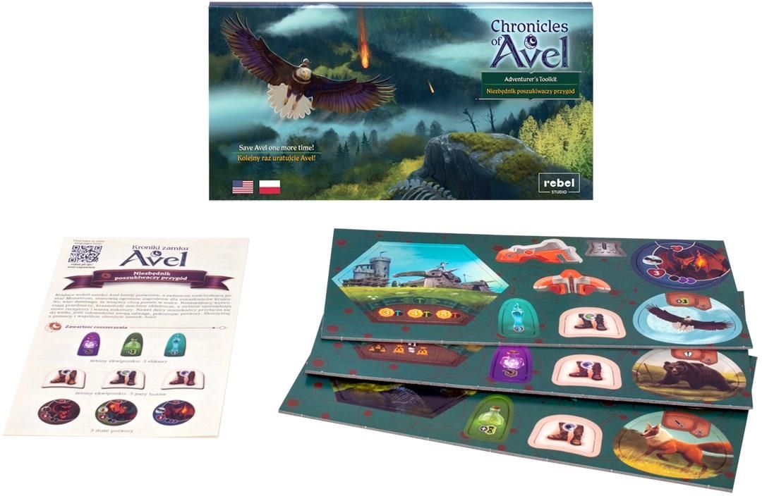Kroniki Zamku Avel: Niezbędnik Poszukiwaczy Przygód - Gra planszowa ...