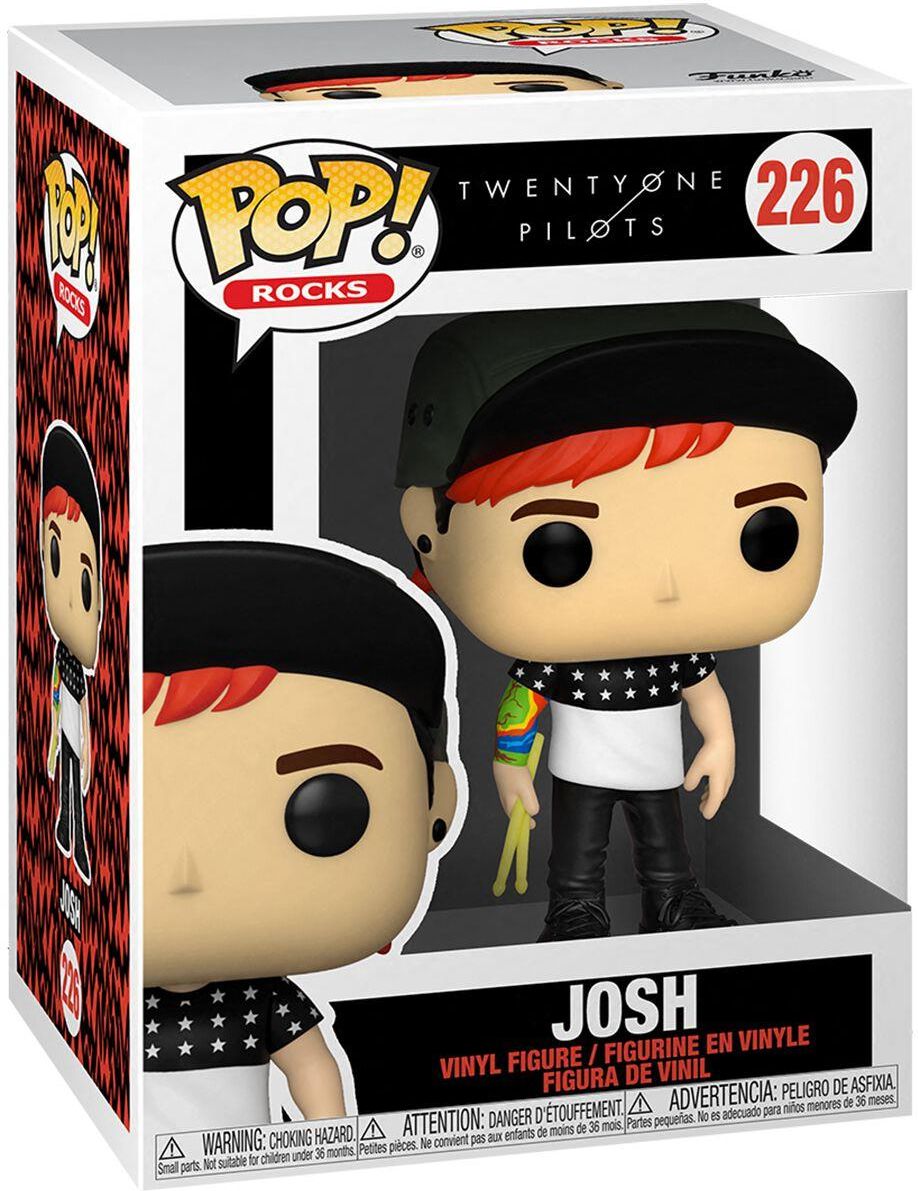 Twenty One Pilots Josh Rocks (PopA Palooza 2021) Vinyl Figur 226 Funko ...
