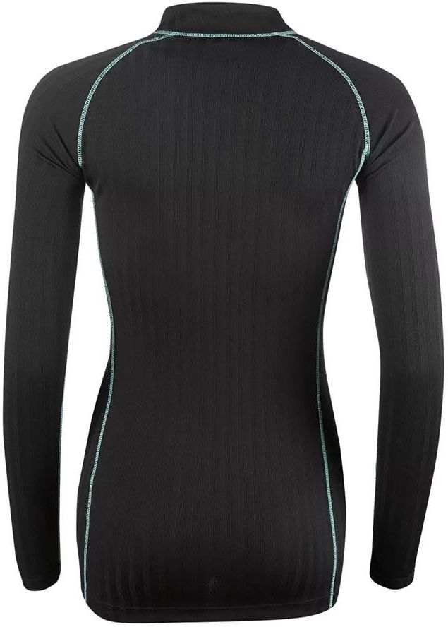 KOSZULKA TERMOAKTYWNA HALTI AVION LIGHT SHIRT W CZARNO-BŁĘKITNA (H086 ...