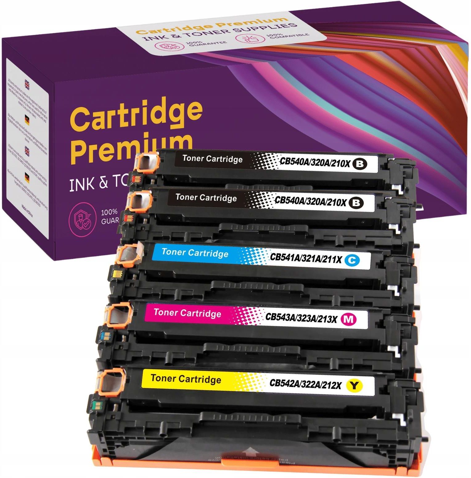 Ct Ink 5x Toner Do Hp Lj CM1415fw CM1415fn CP1525 CB540 ...