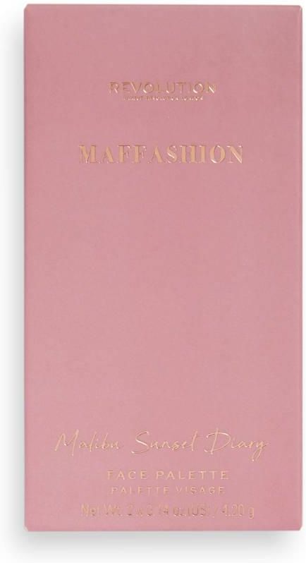 REVOLUTION X Maffashion Face Duo paleta cieni Malibu Sanset - Opinie i ...