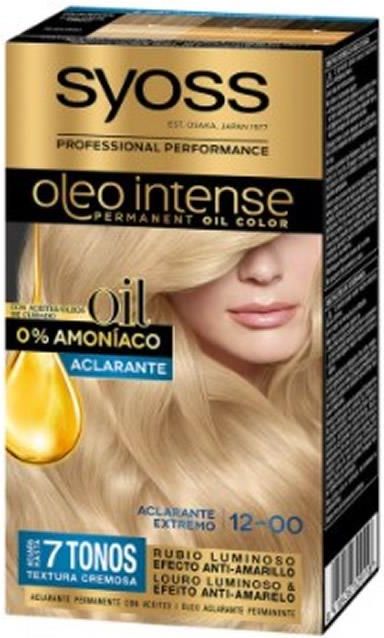 Syoss Oleo Intense Trwała farba do włosów 12-0 Extreme Lightening ...