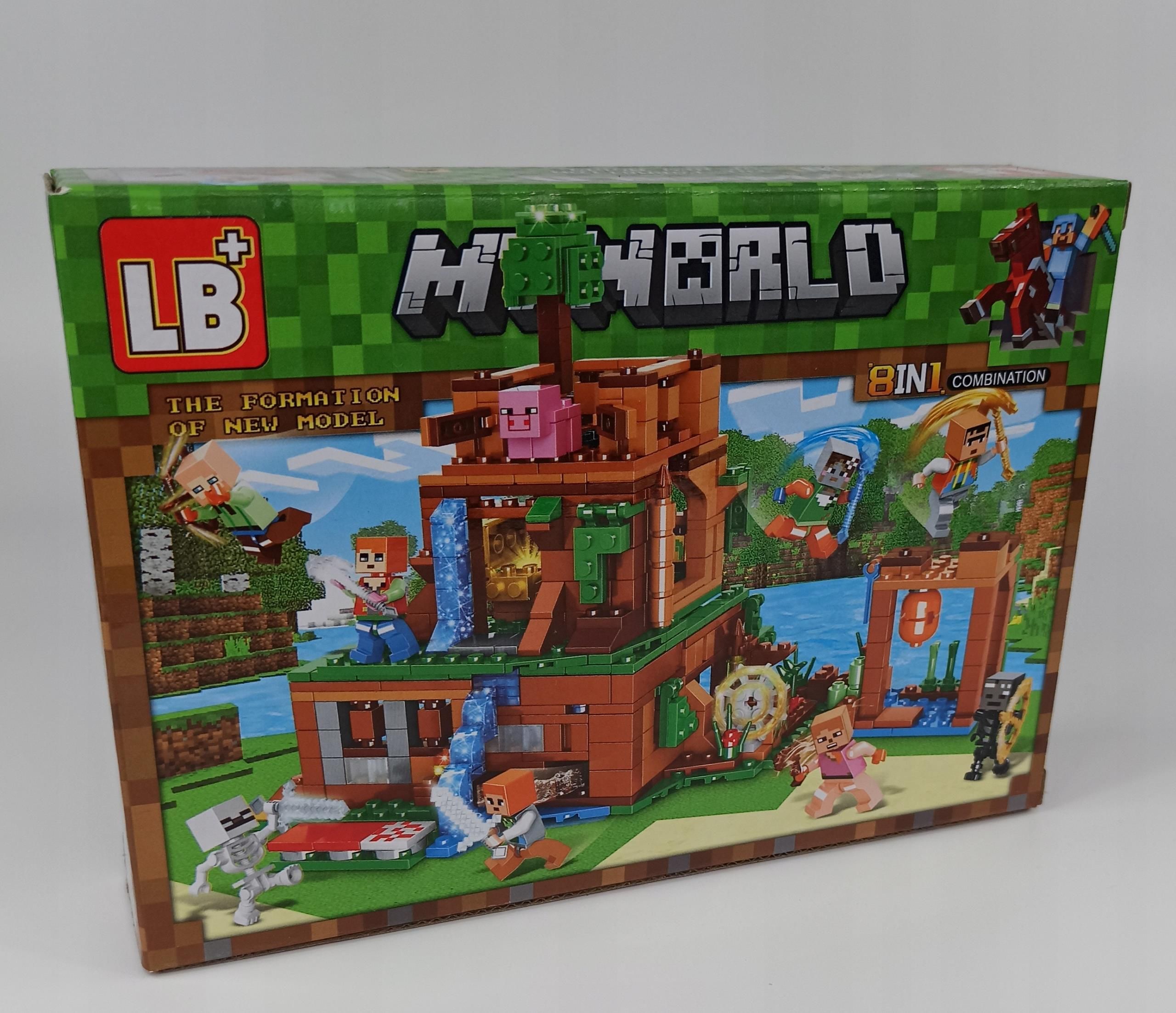 Lb Minecraft Klocki Zamiennik My World 82El. - ceny i opinie - Ceneo.pl
