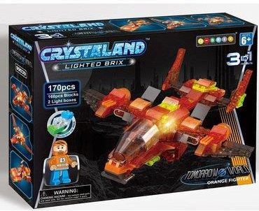 Crystaland Klocki Swiecace Led Maszyny Kosmiczne Orange Fight - ceny i ...
