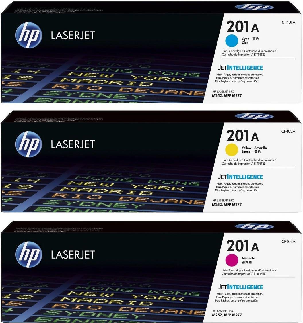 HP Zestaw tonerów CF201A kolory (CF401A+CF402A+CF403A) - Opinie i ceny ...