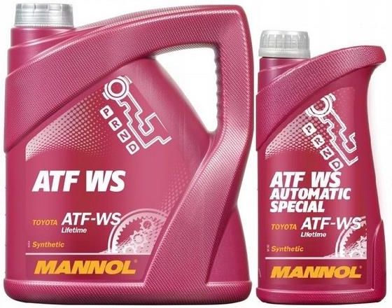 Olej przekładniowy Mannol Atf Ws Automatic Special Do Skrzyń Automatycznych 5L - Opinie i ceny ...