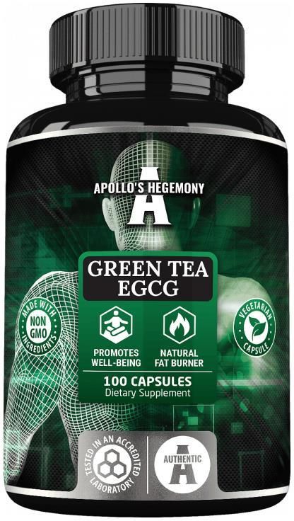 APOLLO'S HEGEMONY Green Tea EGCG 100 kaps. - Opinie i ceny na Ceneo.pl
