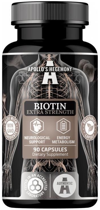 APOLLO'S HEGEMONY Biotin Extra Strength 90 kaps. - Opinie i ceny na ...