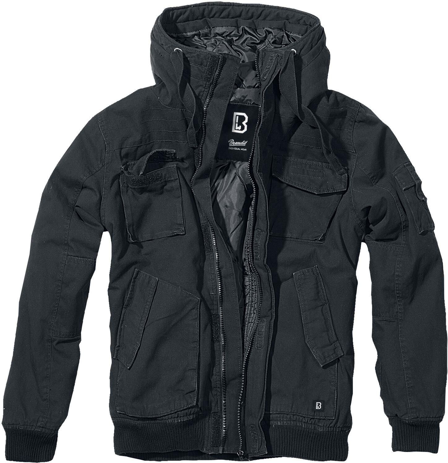Brandit - Bronx - Kurtka Zimowa - Czarny - Ceny i opinie - Ceneo.pl