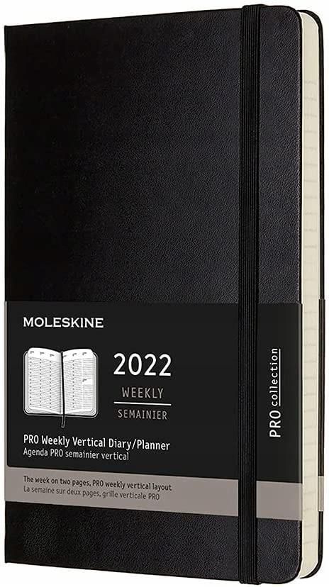 Moleskine Kalendarz Tygodniowy Vertykalny Pro 2022 12M Lg Twarda Oprawa Czarny - Ceny i opinie ...