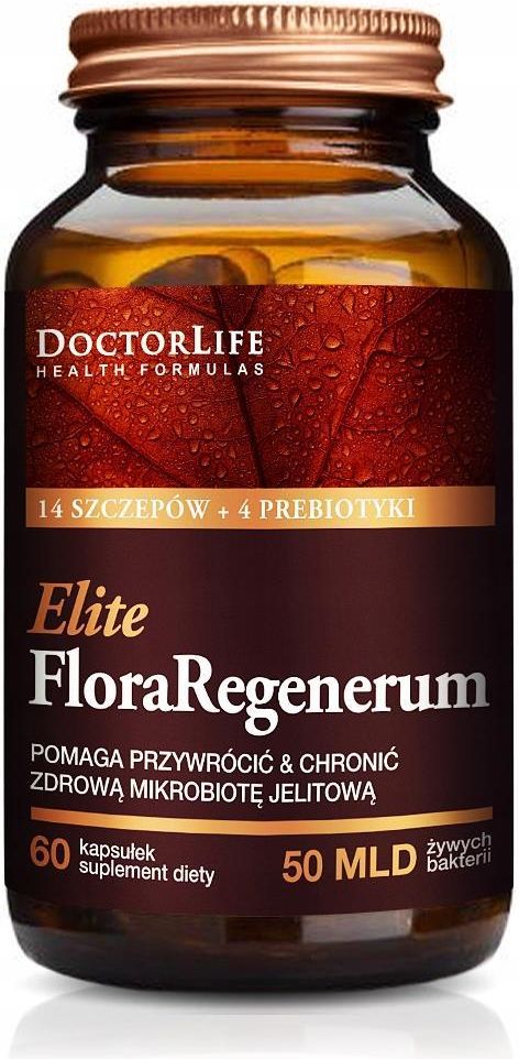 Doctor Life Elite Floraregenerum 60kaps. - Opinie i ceny na Ceneo.pl