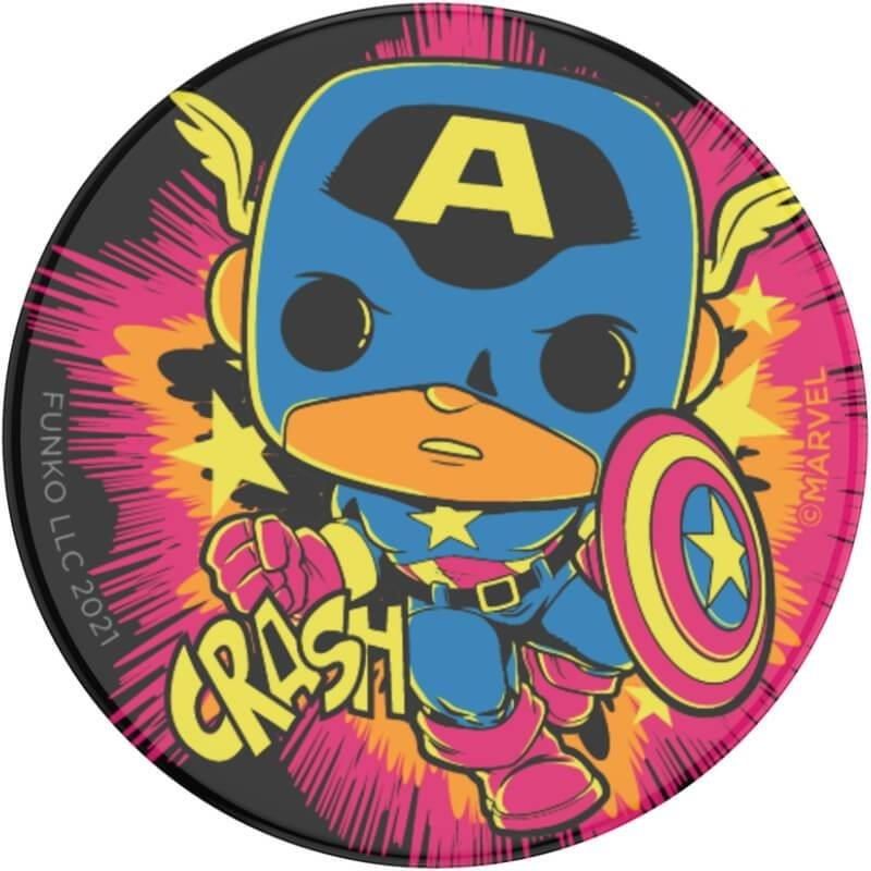 Popsockets uchwyt Captain America Funko Marvel - licencja - Gadżety ...