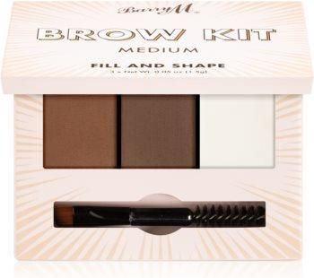 Barry M Fill and Shape Brow Kit paleta do regulacji brwi odcień Medium ...