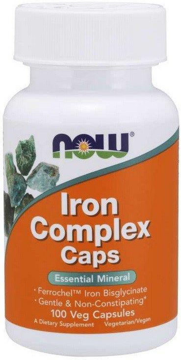 Now Foods Iron Complex (kompleks żelaza) 100 kaps - Opinie i ceny na ...