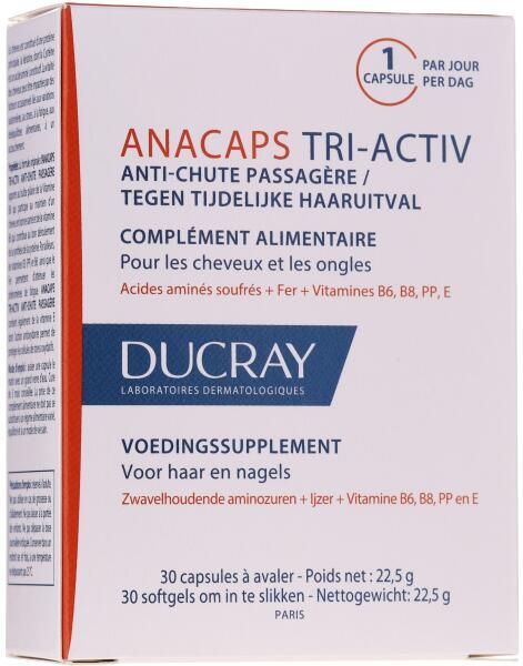 Ducray AnaCaps Tri-Activ 90szt. - Opinie i ceny na Ceneo.pl
