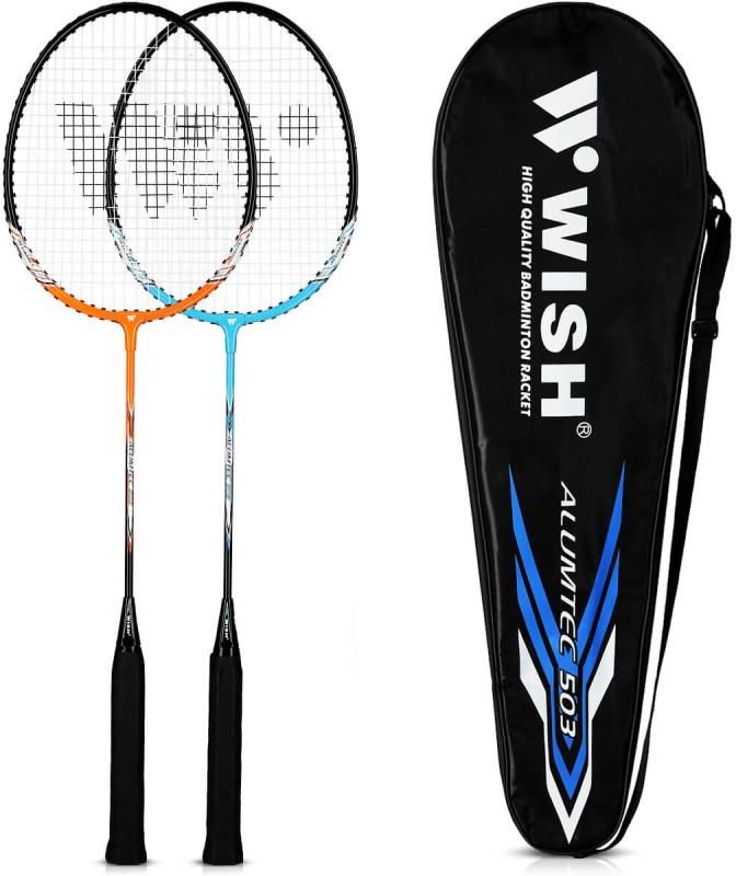 Wish Dwie rakiety do badmintona i 3 lotki Alumtec 503K s-330 - Ceny i ...