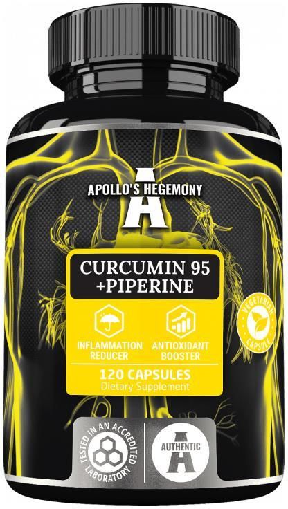 APOLLO'S HEGEMONY Curcumin 95 + Piperine 120 kaps. - Opinie i ceny na Ceneo.pl