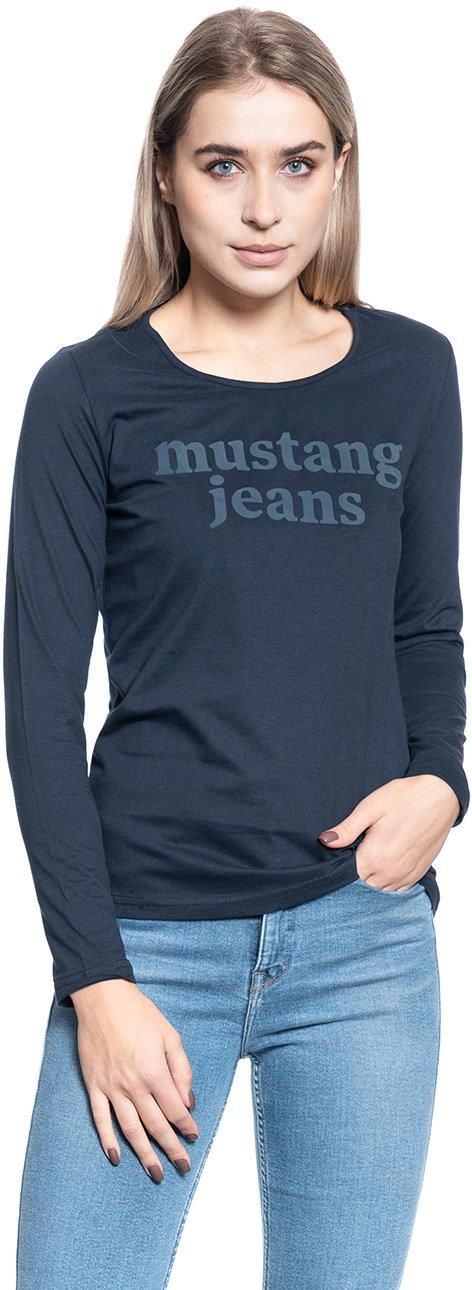 KOSZULKA Z DŁUGIM RĘKAWEM MUSTANG ANNE C PRINT 1010744 4136 - Ceny i ...