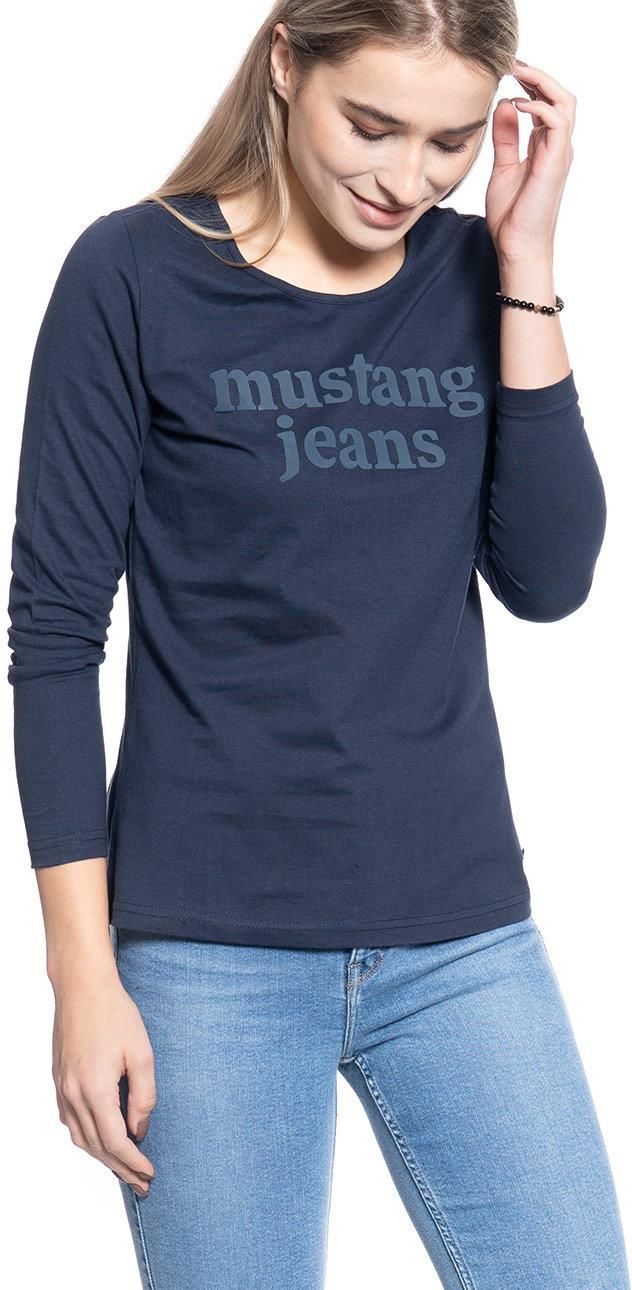 KOSZULKA Z DŁUGIM RĘKAWEM MUSTANG ANNE C PRINT 1010744 4136 - Ceny i ...