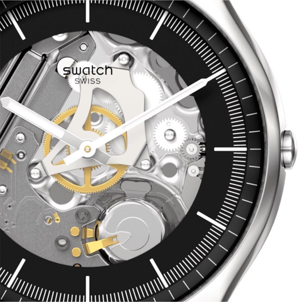 Swatch Skin BLACK SKELETON SS07S115 - Zegarki - Ceny i opinie - Ceneo.pl