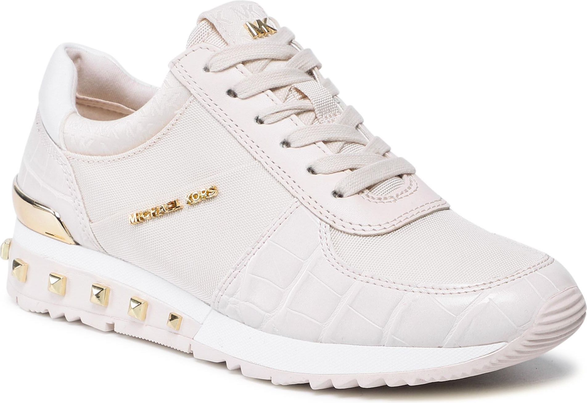 Sneakersy MICHAEL MICHAEL KORS - Allie Wrap Trainer 43F1ALFS1D Lt Cream ...