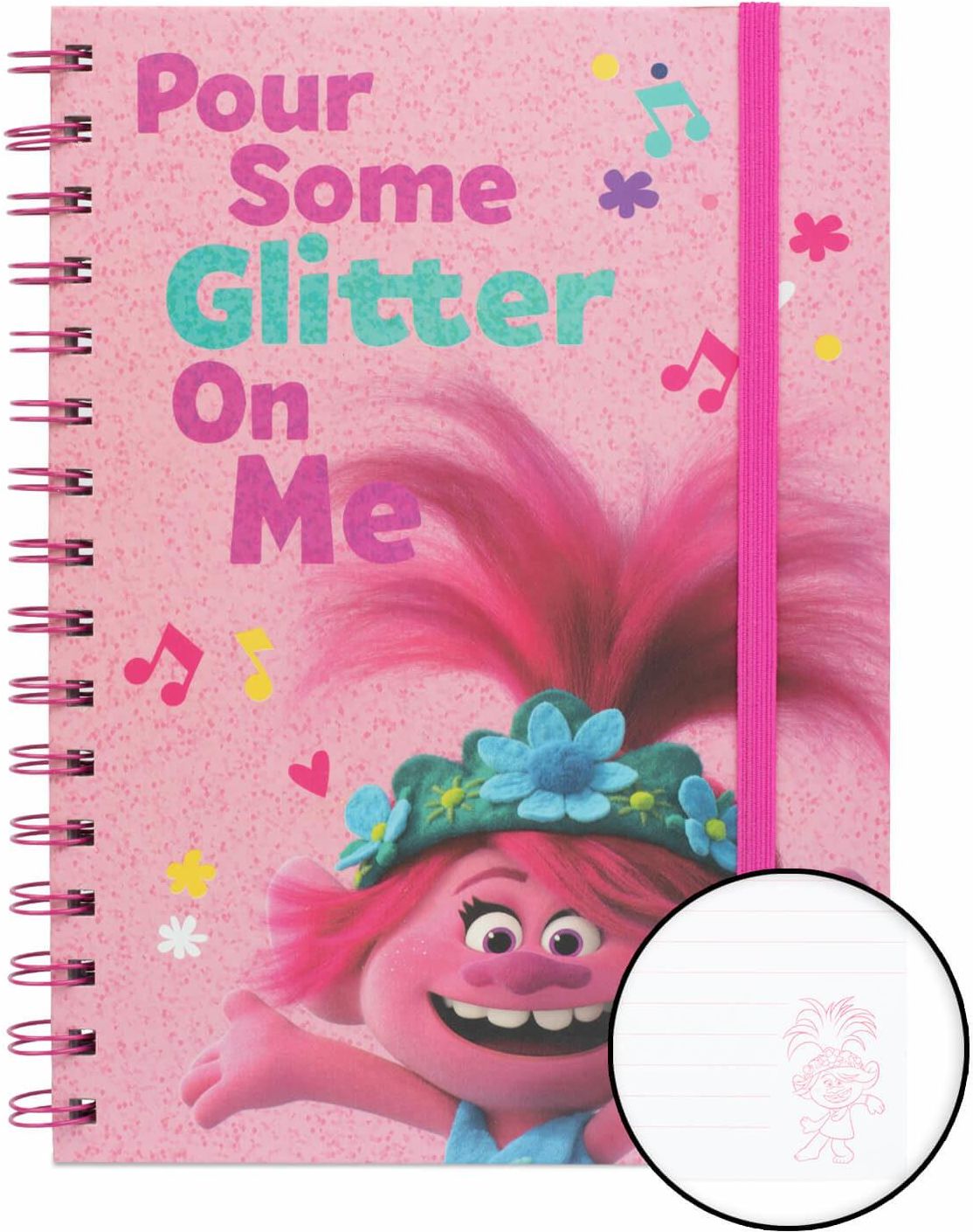 Trolls Trolle 2 Glitter Notes A5 14,8X21 Cm - Ceny i opinie - Ceneo.pl