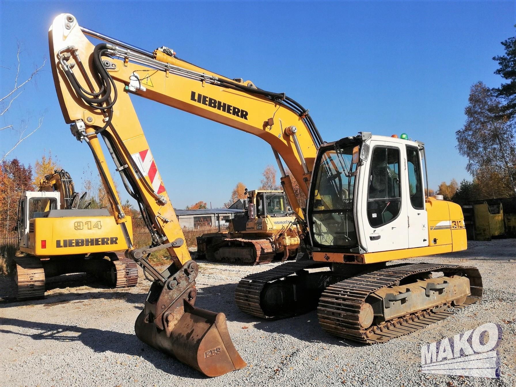 Koparka gąsienicowa LIEBHERR R313 Litronic - Opinie i ceny na Ceneo.pl