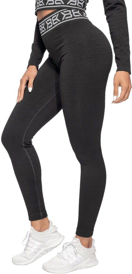 Better Bodies Legginsy Damskie Rib Seamless Black Melange - Ceny i ...