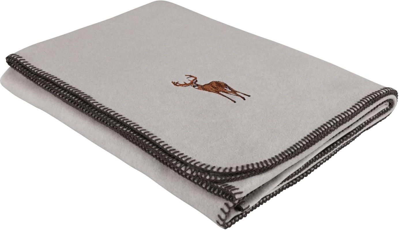 Eskimo Koc syntetyczny Luxusvelours Deer Silver 150x200 - Opinie i ...