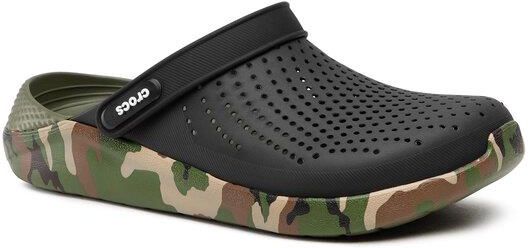 Crocs Klapki Literide Printed Camo 206491 Czarny - Ceny i opinie - Ceneo.pl