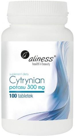 Aliness Cytrynian Potasu 300 Mg X 100tabl. - Opinie i ceny na Ceneo.pl