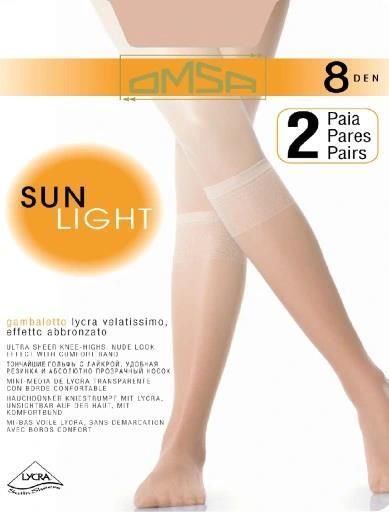 OMSA Podkolanówki Sun Light 8DEN - Ceny i opinie - Ceneo.pl