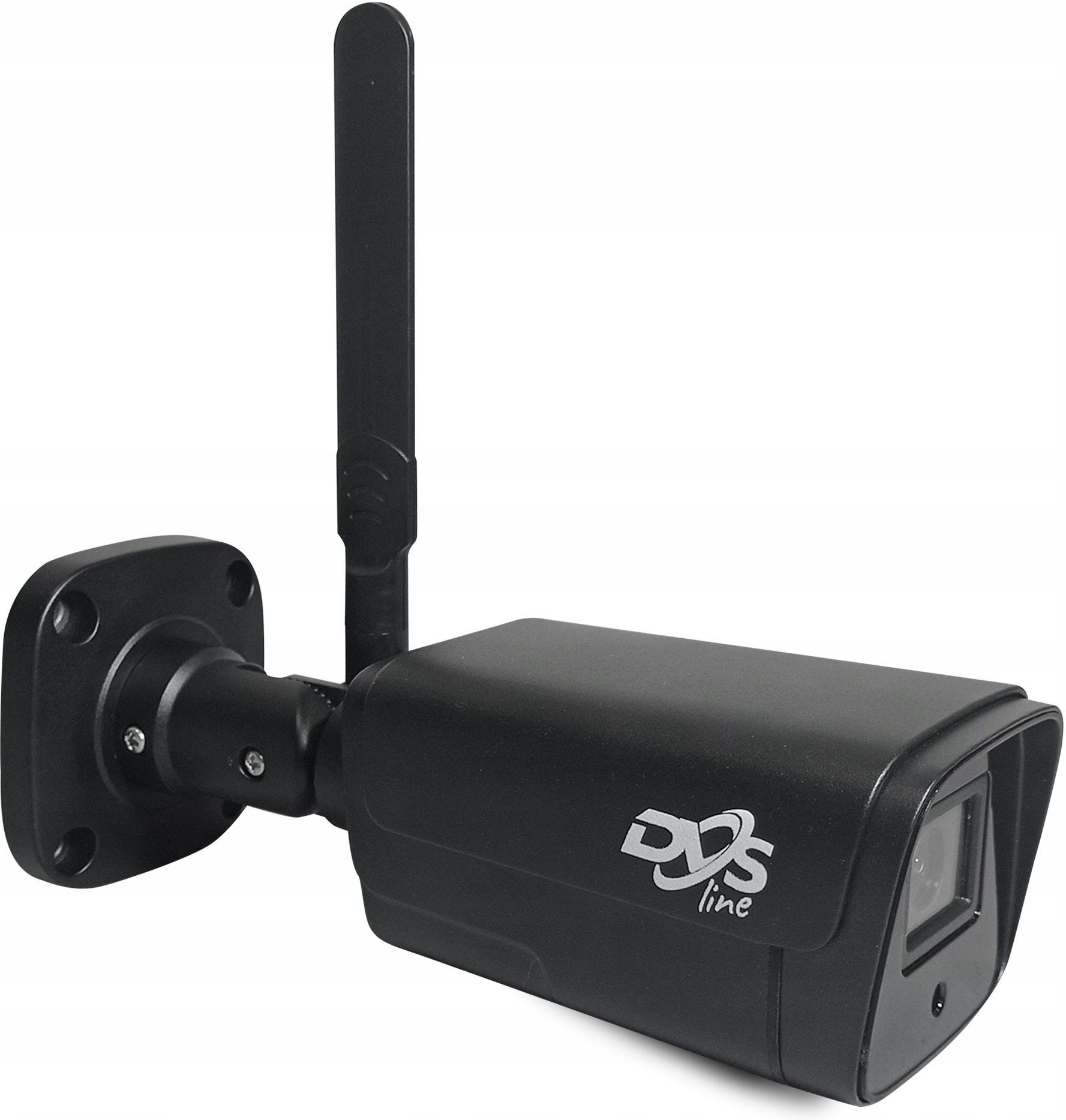 Zestaw do monitoringu DVS MONITORING CCTV WIFI 6 CZARNYCH KAMER 4MPX 2K ...