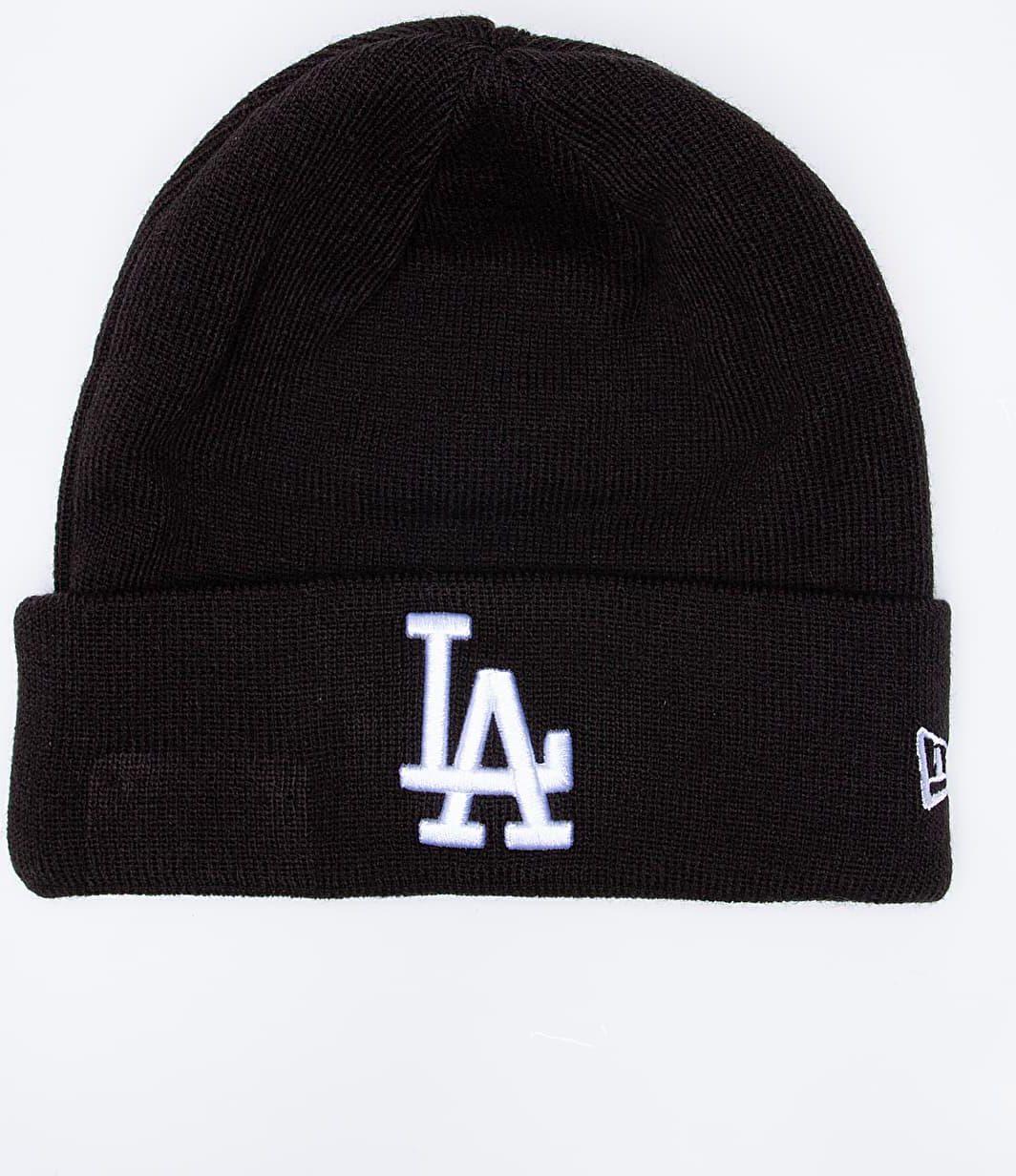 New Era Mlb Essential Cuff Los Angeles Dodgers Beanie Black - Ceny i ...