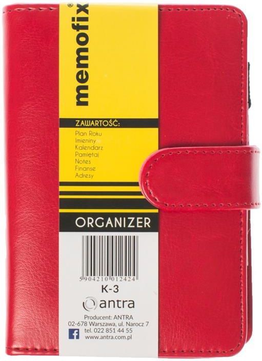 Organizer Memofix, A6 K 3, Czerwony - Ceny i opinie - Ceneo.pl