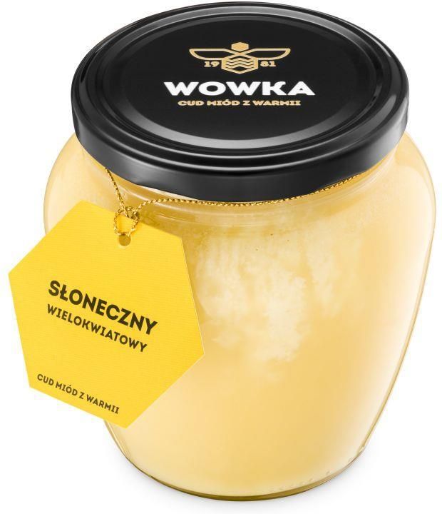Wowka Miód Wielokwiatowy Słoneczny 550ml - Ceny i opinie - Ceneo.pl