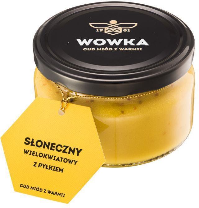 Wowka Miód Wielokwiatowy Z Pyłkiem 250ml - Ceny i opinie - Ceneo.pl